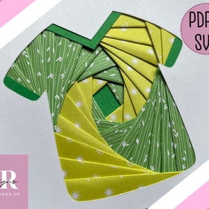 Football Iris Folding Pattern Template PDF & SVG. Iris Folding Pattern ...