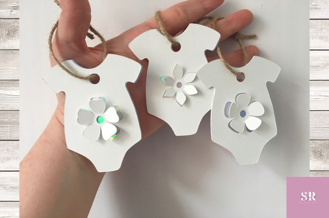 SVG: pop up/ 3D Baby shower gift tags. Paper cutting. Pop up | Etsy