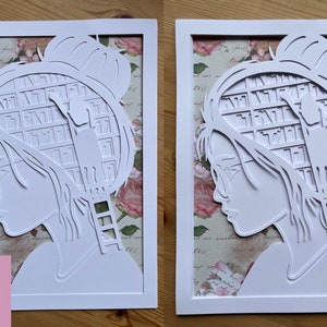 Digital: Girl Loves Books Shadowbox. Book Lover. Librarian. Book Worm ...