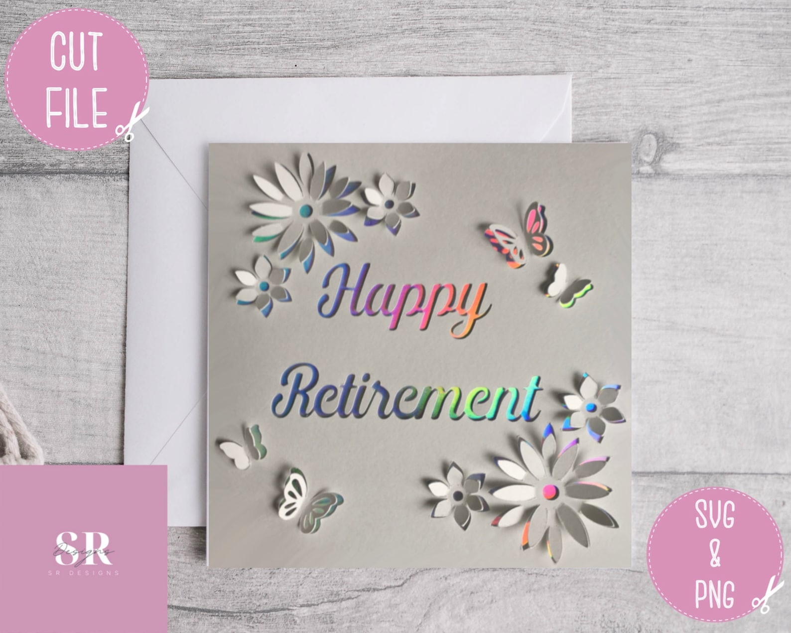 SVG: 3D/ pop Up Happy Retirement Card. Happy Retirement. Pop - Etsy