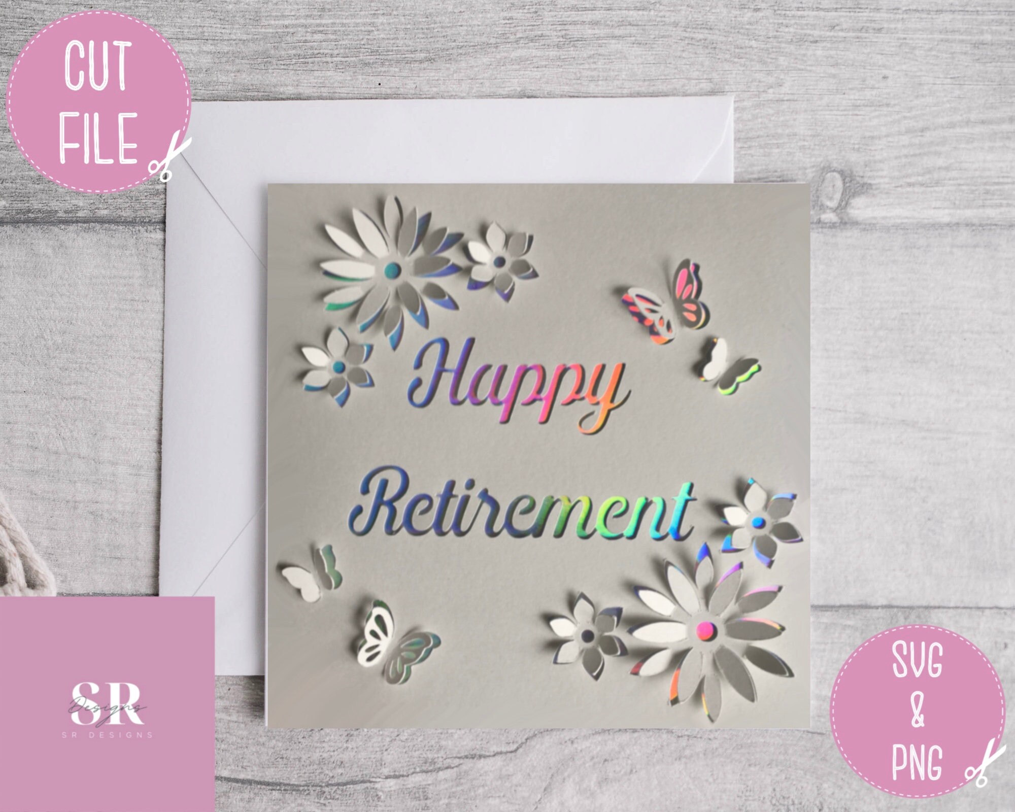 SVG: 3D/ pop Up Happy Retirement Card. Happy Retirement. Pop - Etsy