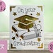 SVG: Graduation Insert Card. Cricut Joy Friendly. Draw and Cut Card ...