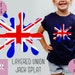 SVG: Union Jack Svg. Flag Paint Splat. Layered Union Jack. Union Jack ...