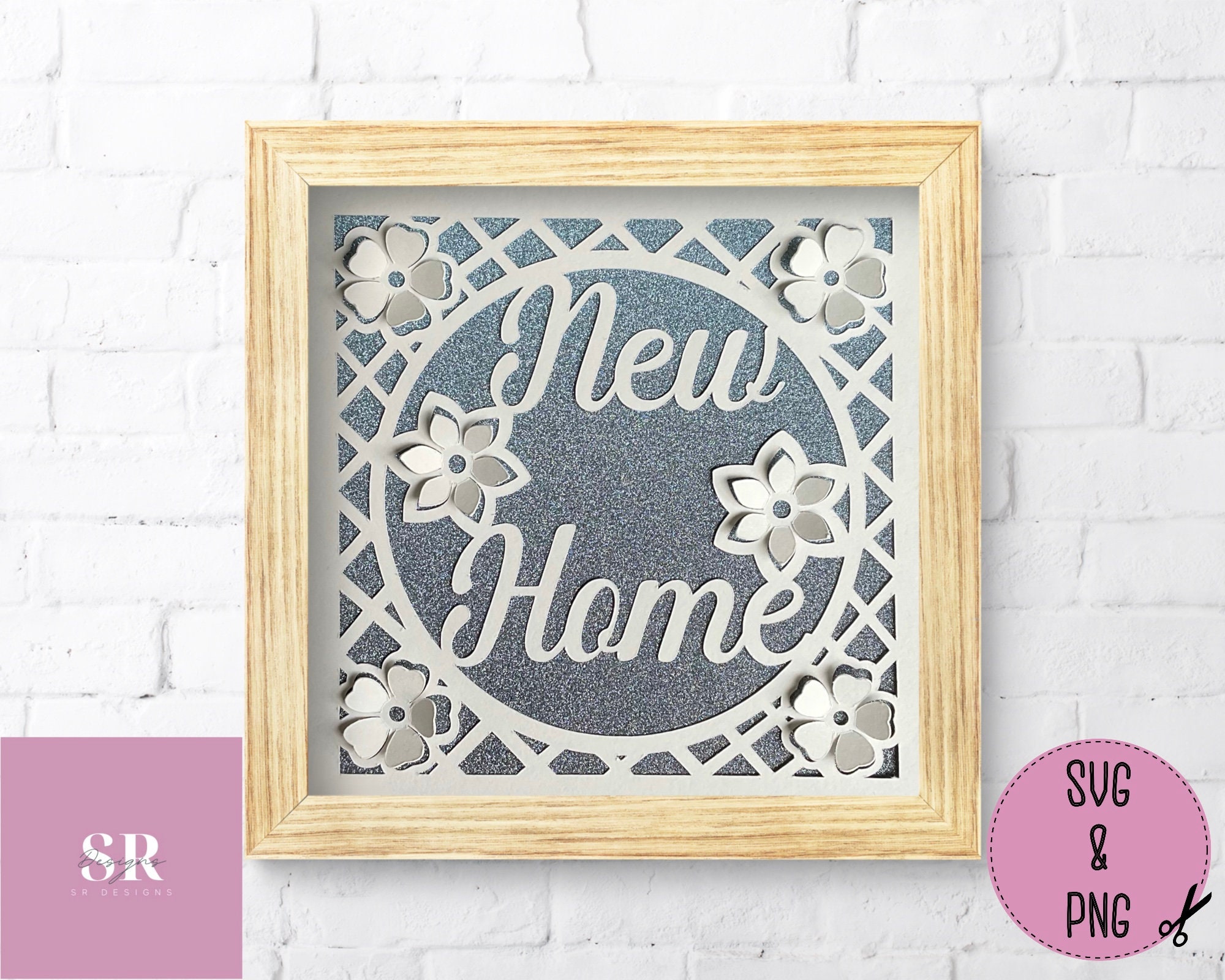 SVG: New Home Card. Digital Download. Paper Cutting. New Home Card Svg ...