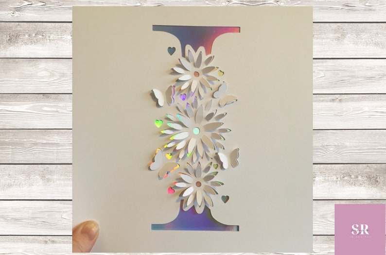 SVG: Pop Up/ 3D Letter I. Alphabet Pop Up. Pop up Letter. Card | Etsy