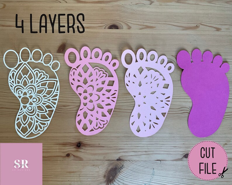 SVG: 3D/ Layered Papercraft Bundle. Layered Mandala Svg. 3d - Etsy