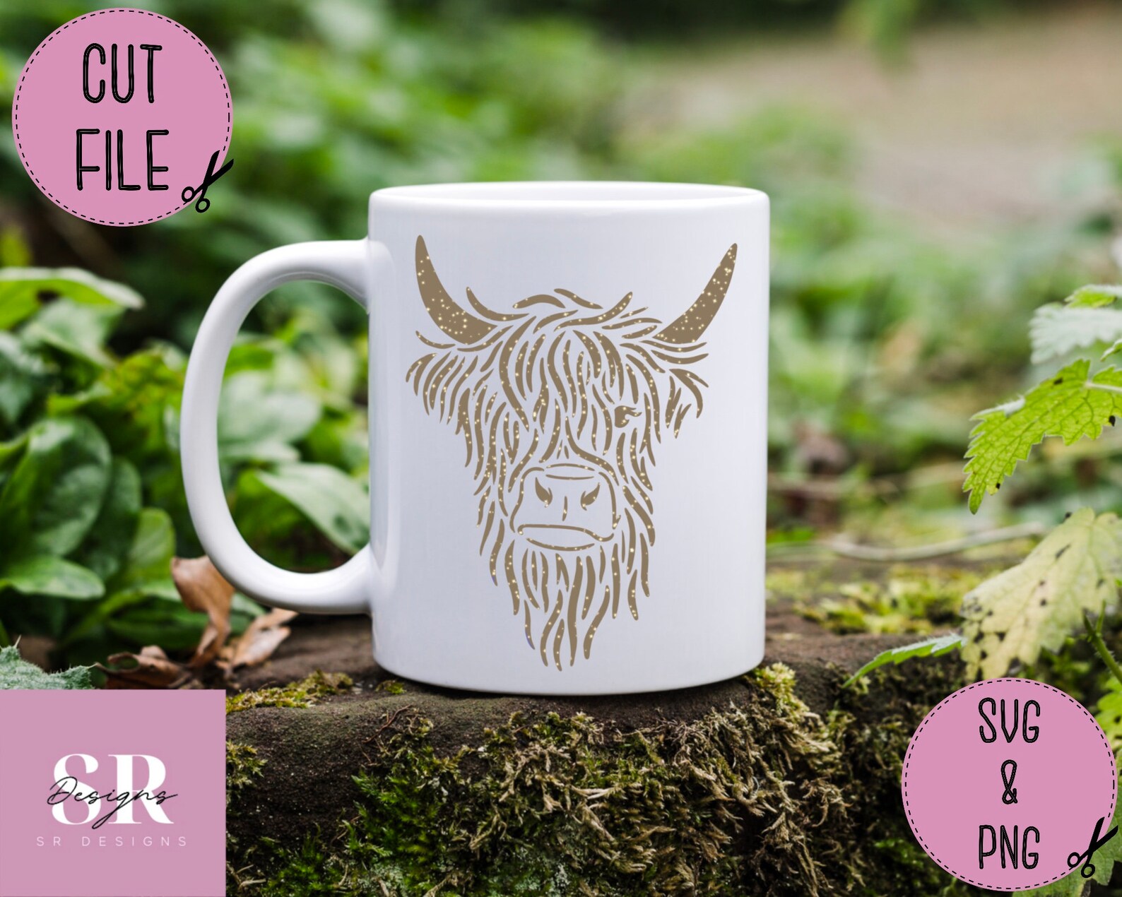 SVG: Highland Cow. Highland Cow Cut File. Highland Cow Svg. - Etsy