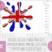 SVG: Union Jack Svg. Flag Paint Splat. Layered Union Jack. Union Jack ...