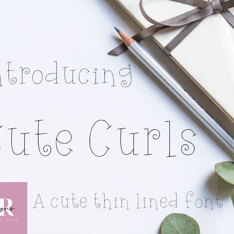 Curly Writing Font - Etsy