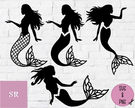 SVG: Mermaid Bundle. Digital Download. Vinyl Cutting. Mermaid - Etsy