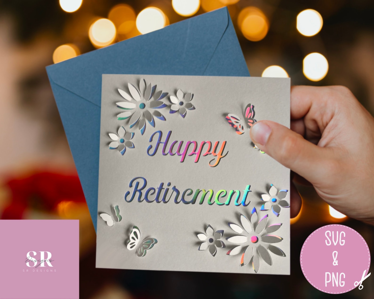 SVG: 3D/ ‘pop Up’ Happy Retirement Card. Happy Retirement. Pop up Card ...