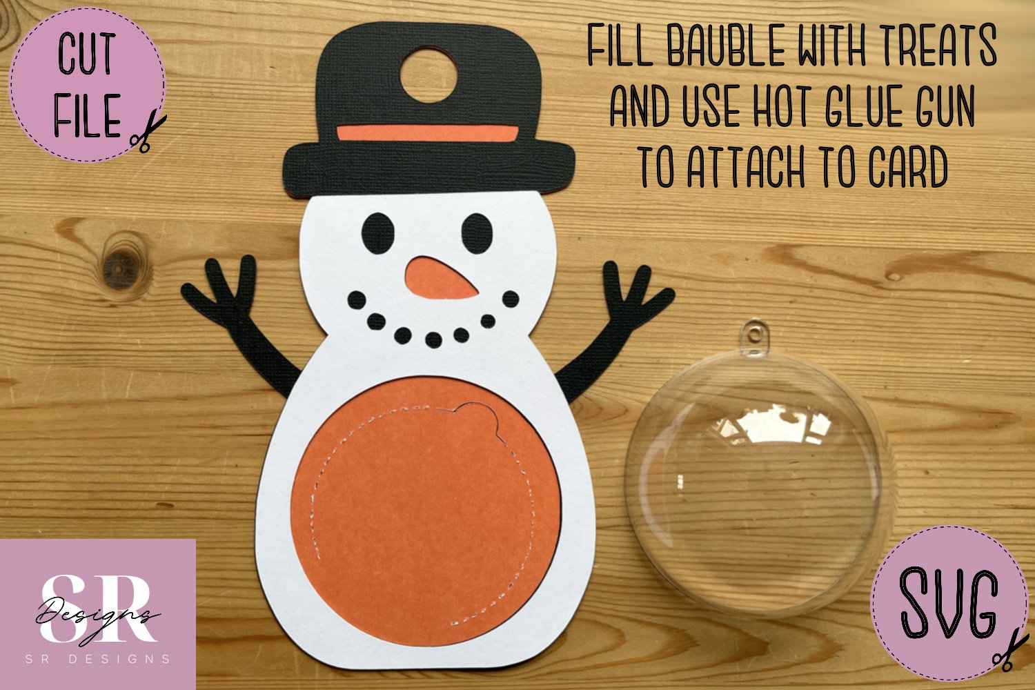 Snowman Candy Dome Svg. Chocolate Holder Svg. Christmas Candy - Etsy