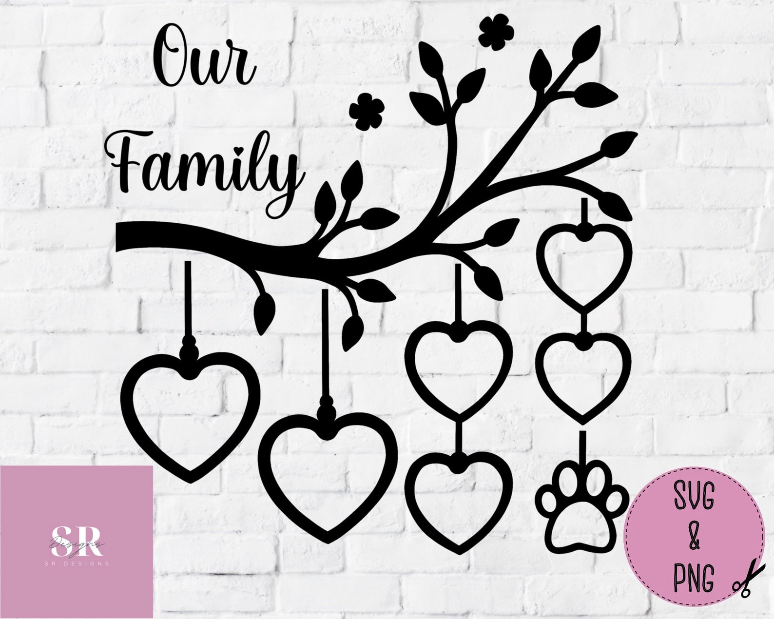 Family Tree SVG. Digital Download. Vinyl Cutting. Family Tree | Etsy