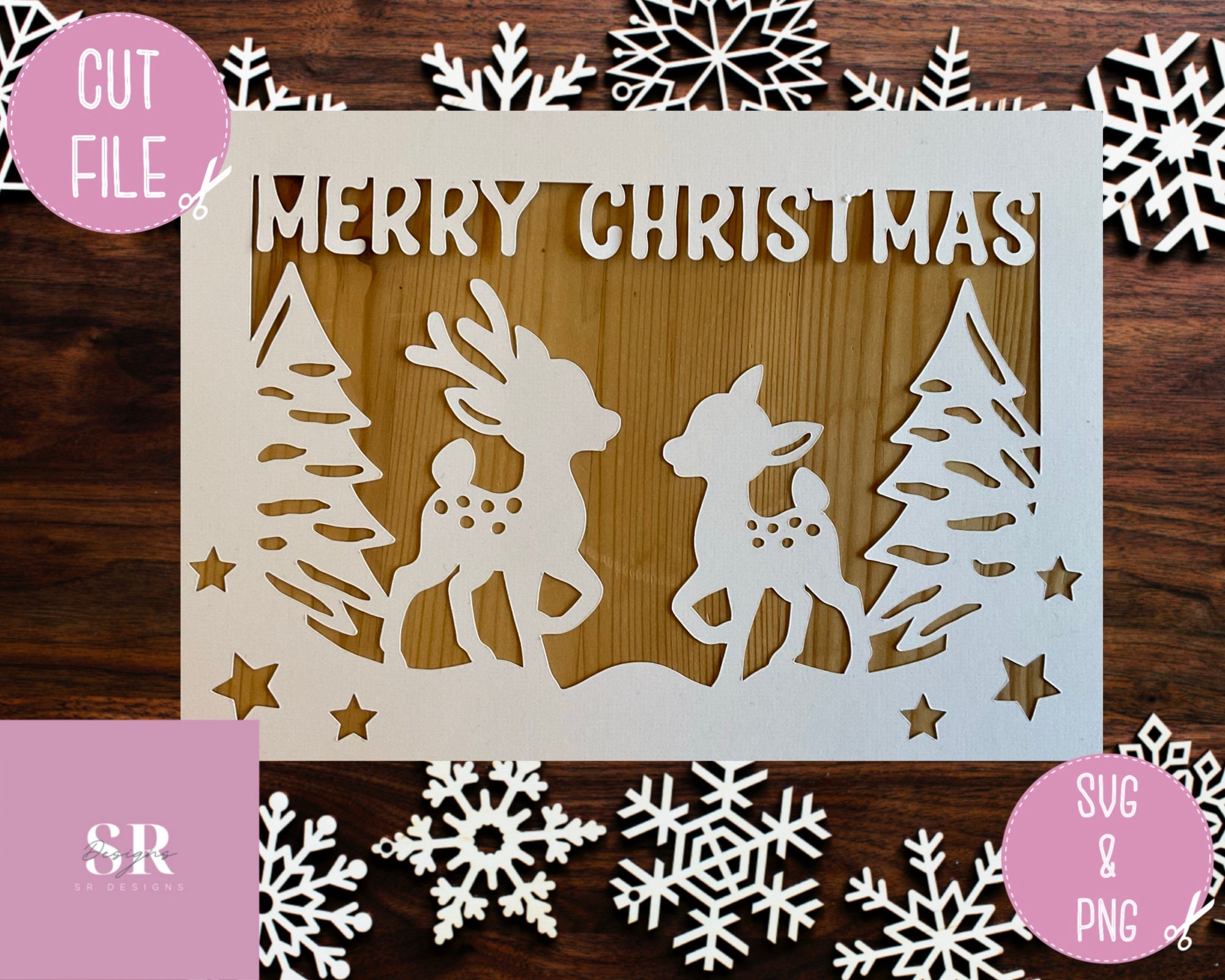 SVG: Christmas Card. Christmas Card Svg. Merry Christmas Svg. Cricut ...