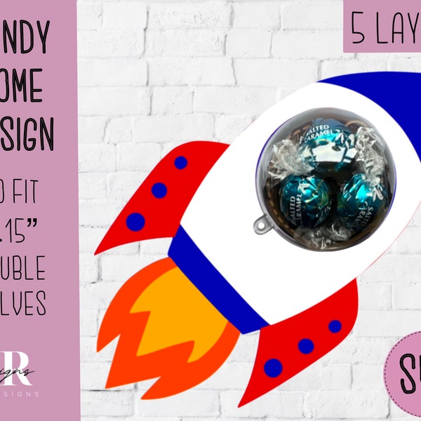 Rocket Candy Holder - Etsy
