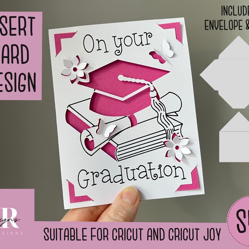 Graduation Card Svg - Etsy
