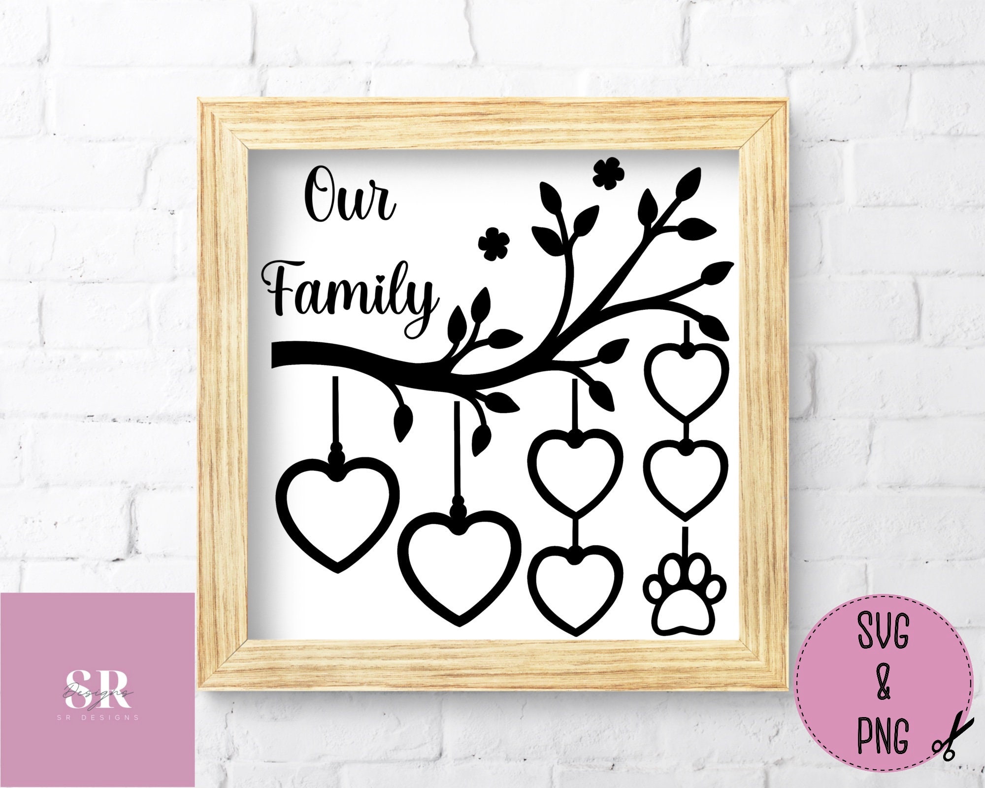 Family Tree SVG. Digital Download. Vinyl Cutting. Family Tree | Etsy
