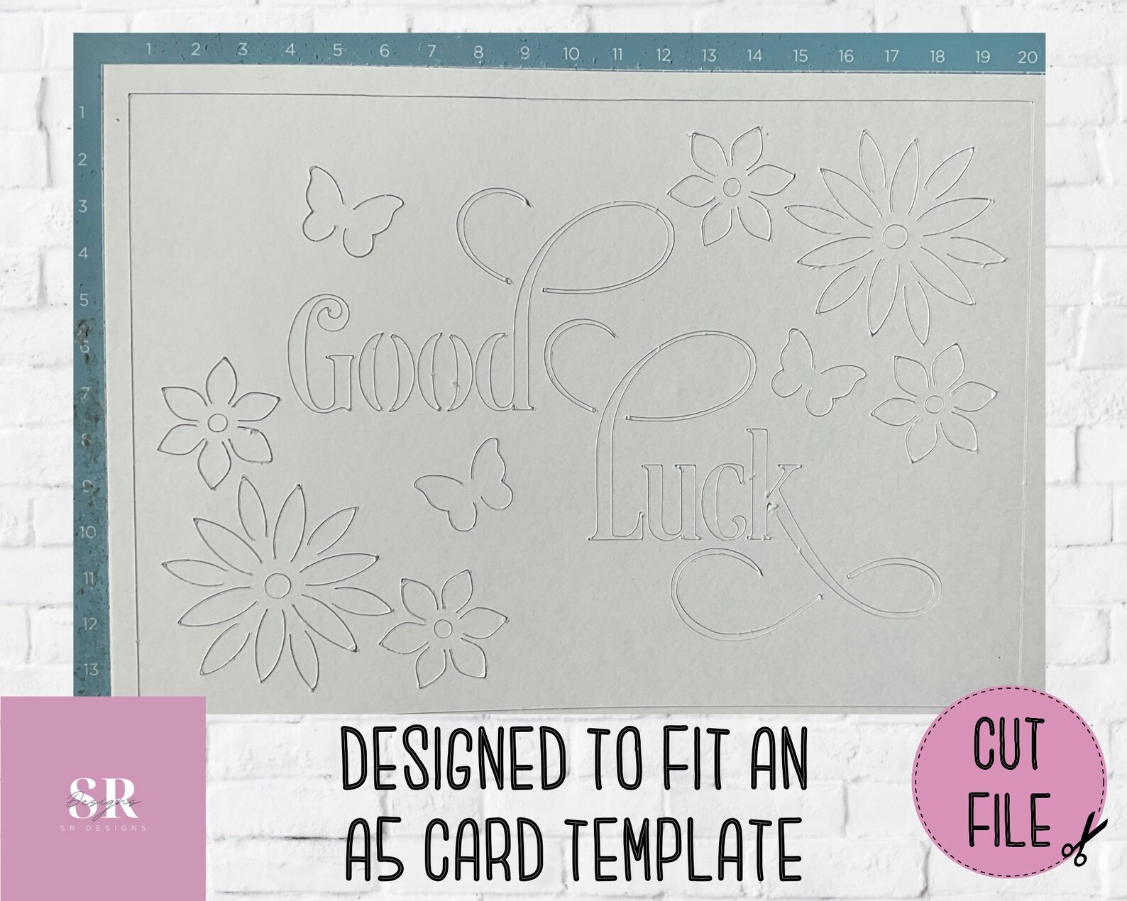 SVG: 3D/ ‘pop Up’ Good Luck Card. Good Luck Card Svg. Pop up Card. Pop ...