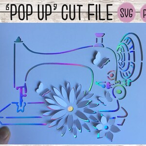 SVG: 3D Sewing Machine. Sewing Machine Svg. Sewing. Hobby. Crafts. Pop ...