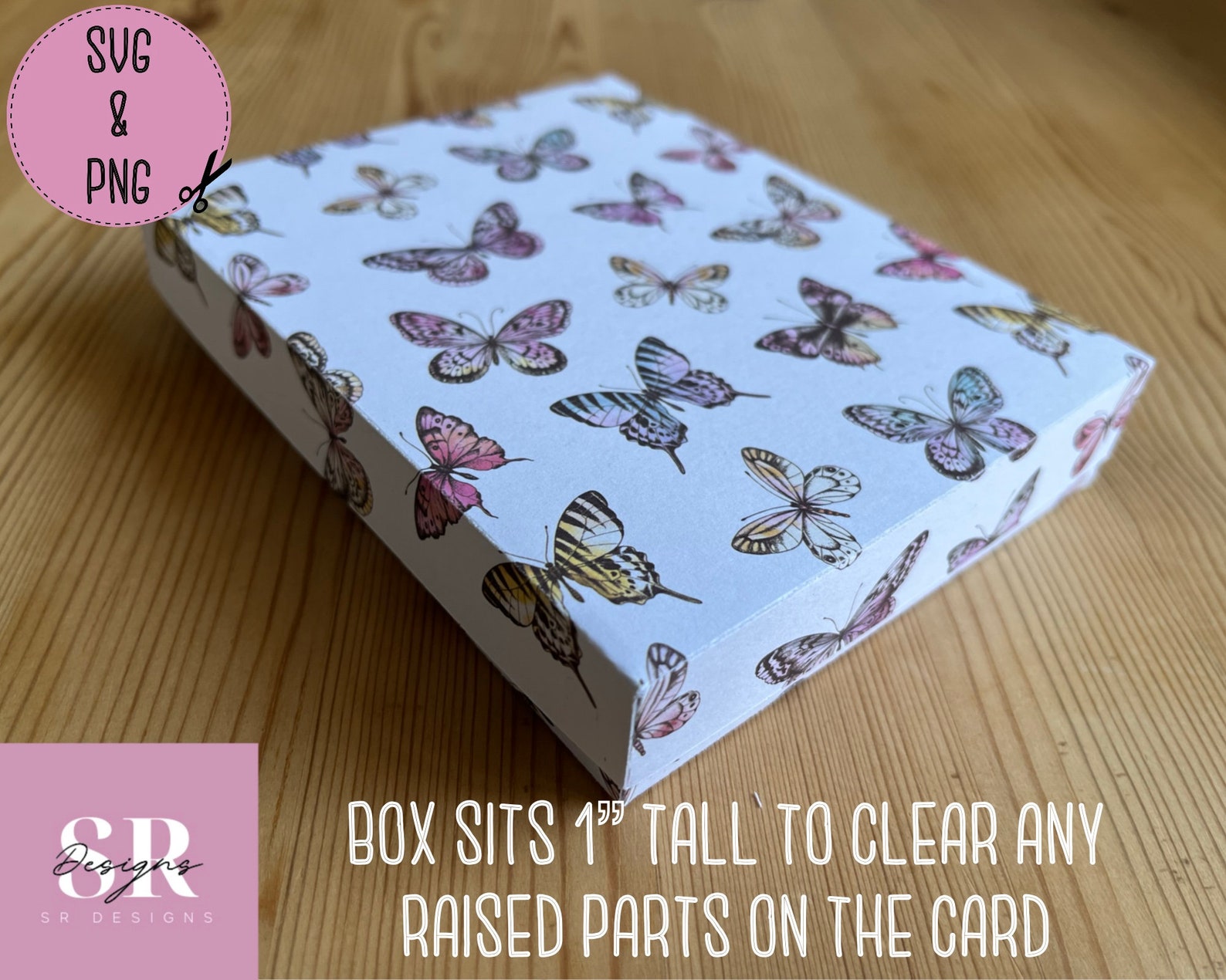 SVG: Money Card Box Template. Suitable for 4x5” Money Cards. Card Box ...