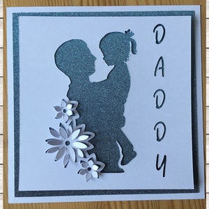 SVG: 3D/ pop up Fathers Day card digital download. Daddy. | Etsy