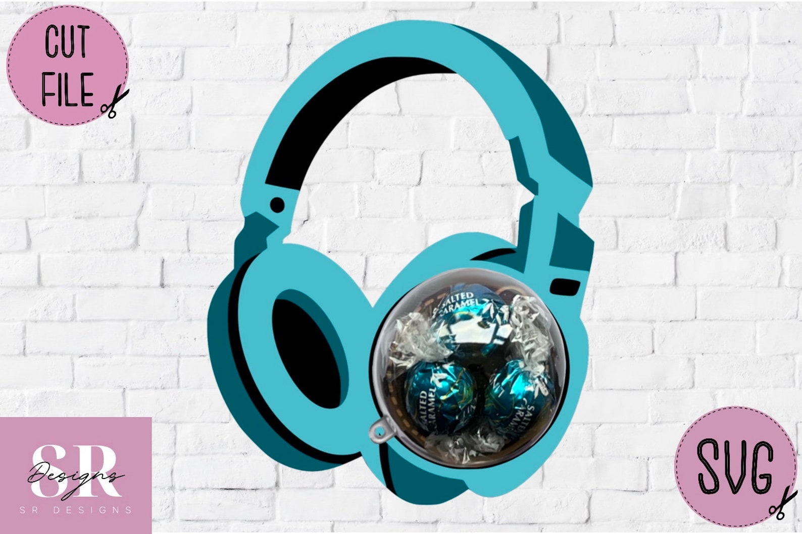 Gamer Candy Dome Svg. Chocolate Holder Svg. Gamer Candy - Etsy