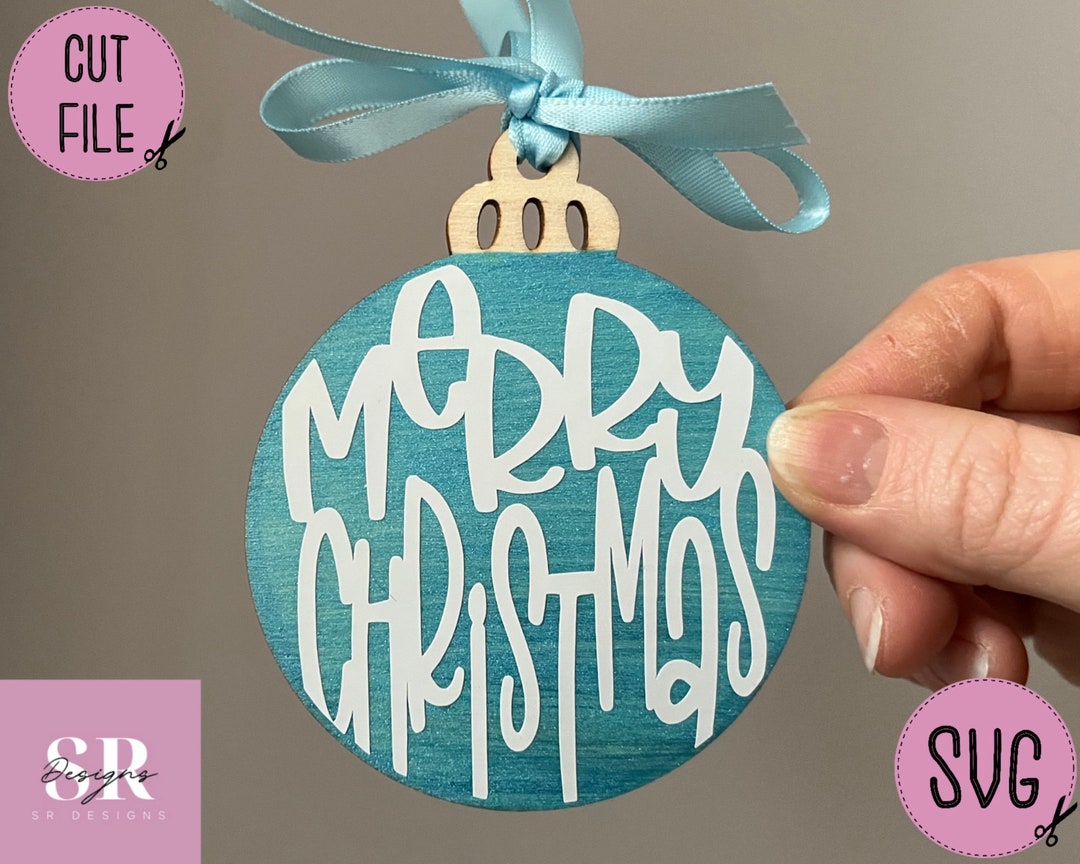 SVG : Joyeux Noël boule svg. Noël svg. Boule svg. Joyeux Noël boule svg ...