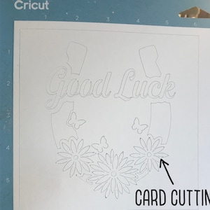 SVG: 3D/ ‘pop Up’ Good Luck Card. Good Luck. Pop up Card. Pop up ...