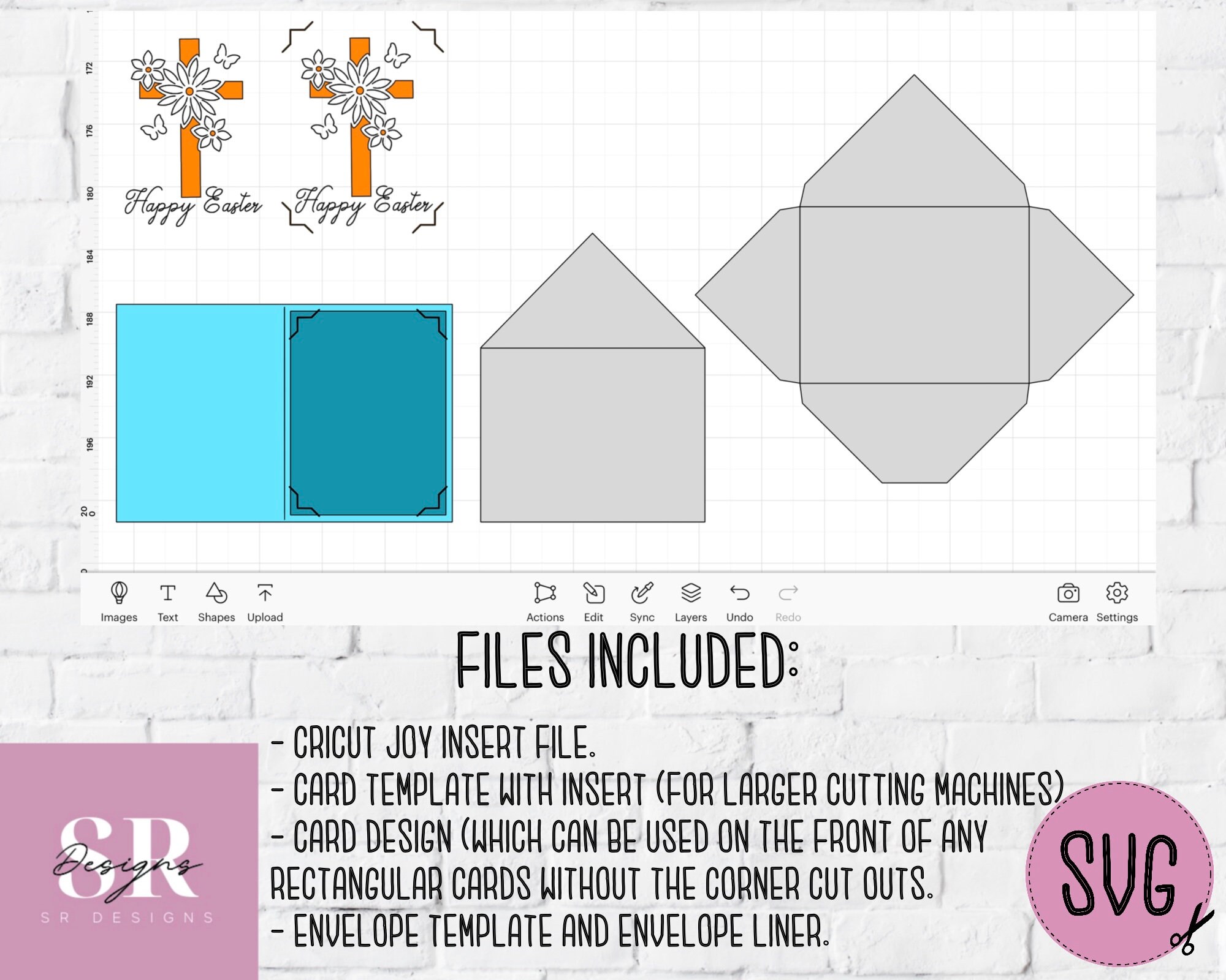 SVG: 3D Easter Insert Card. Cricut Joy Friendly. Draw and Cut Card ...