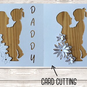 SVG: 3D/ ‘pop Up’ Father’s Day Card Digital Download. Daddy. Father’s ...