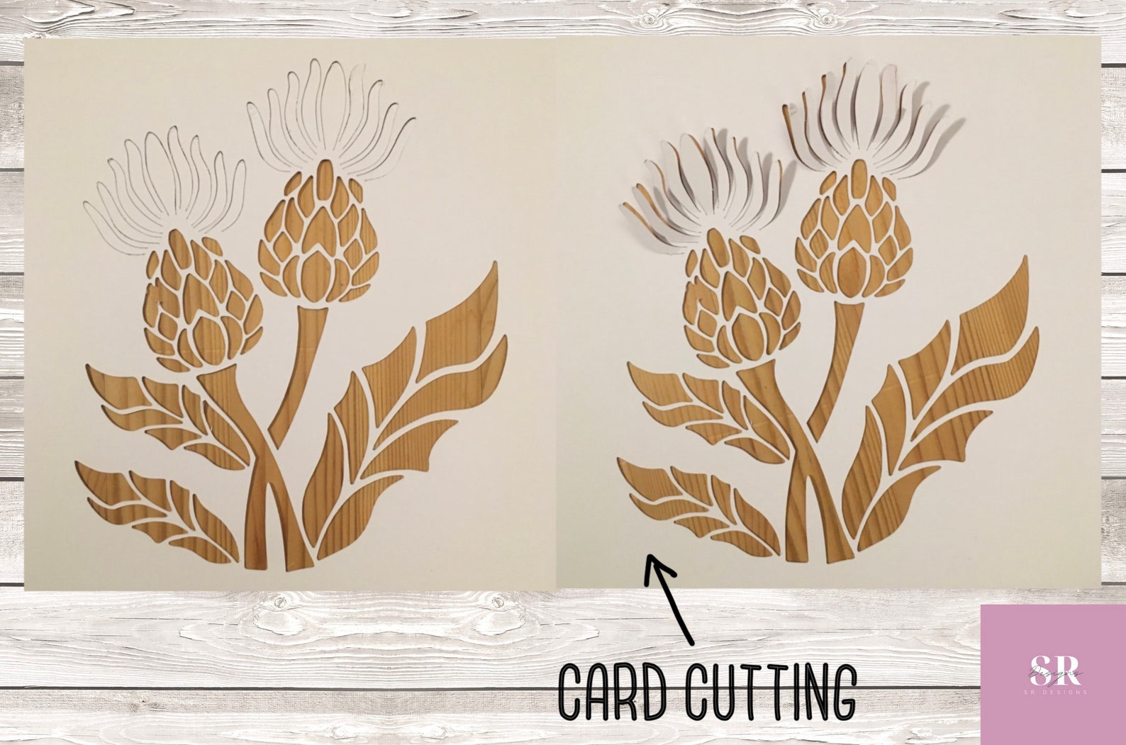 SVG: 3D Thistle. Digital Download. Paper Cutting. Pop up SVG. - Etsy