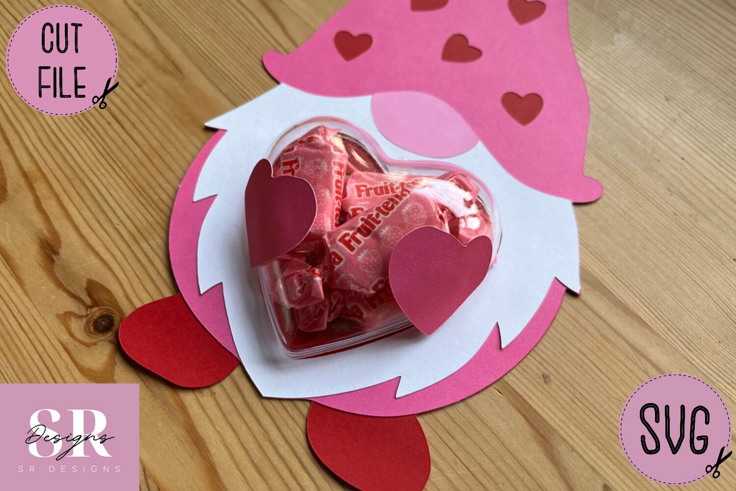 Gnome Candy Dome Svg. Valentines Gnome Svg. Valentines Candy - Etsy