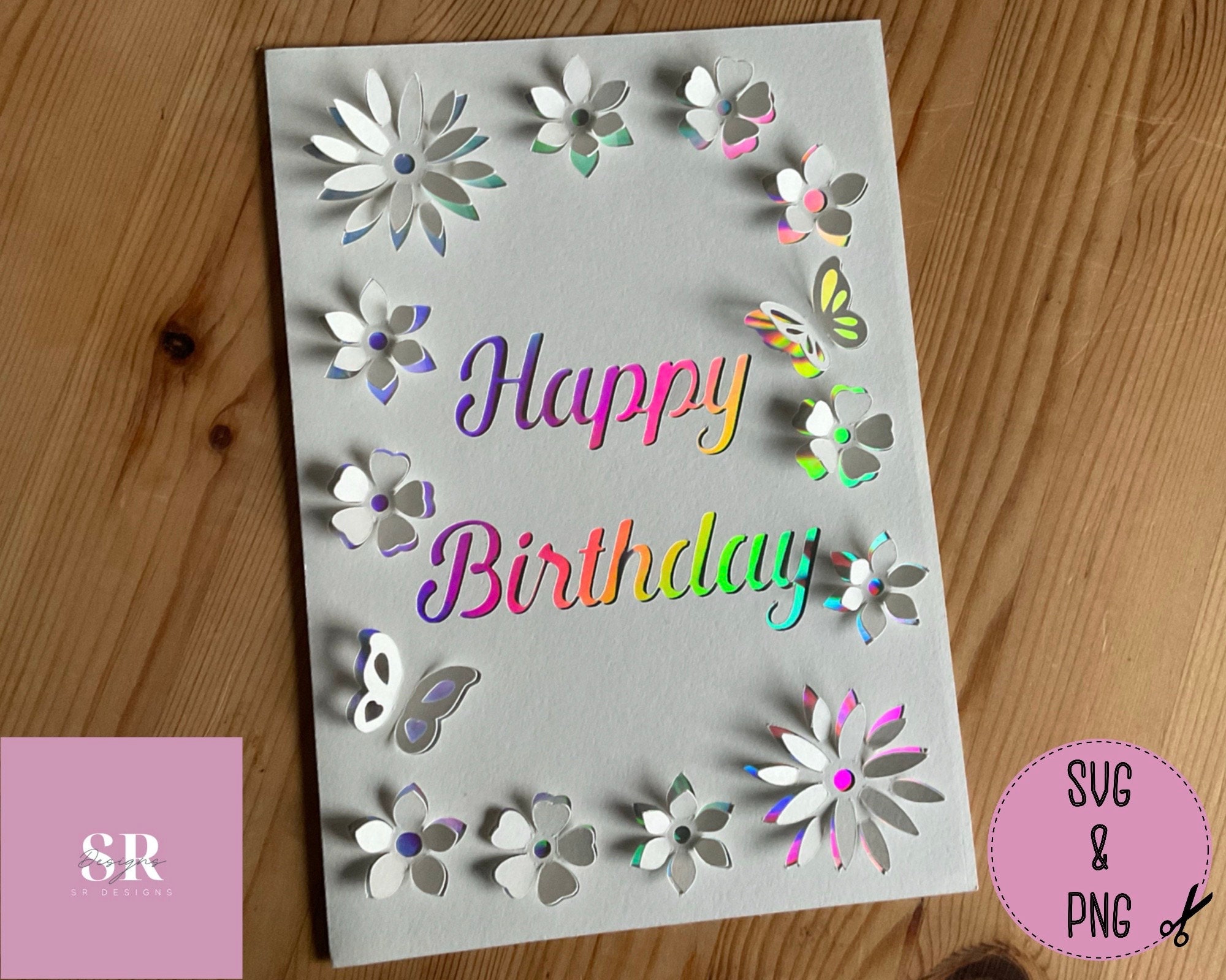 SVG: 3D/ pop Up Birthday Card Bundle. Birthday Svg Bundle. | Etsy Canada