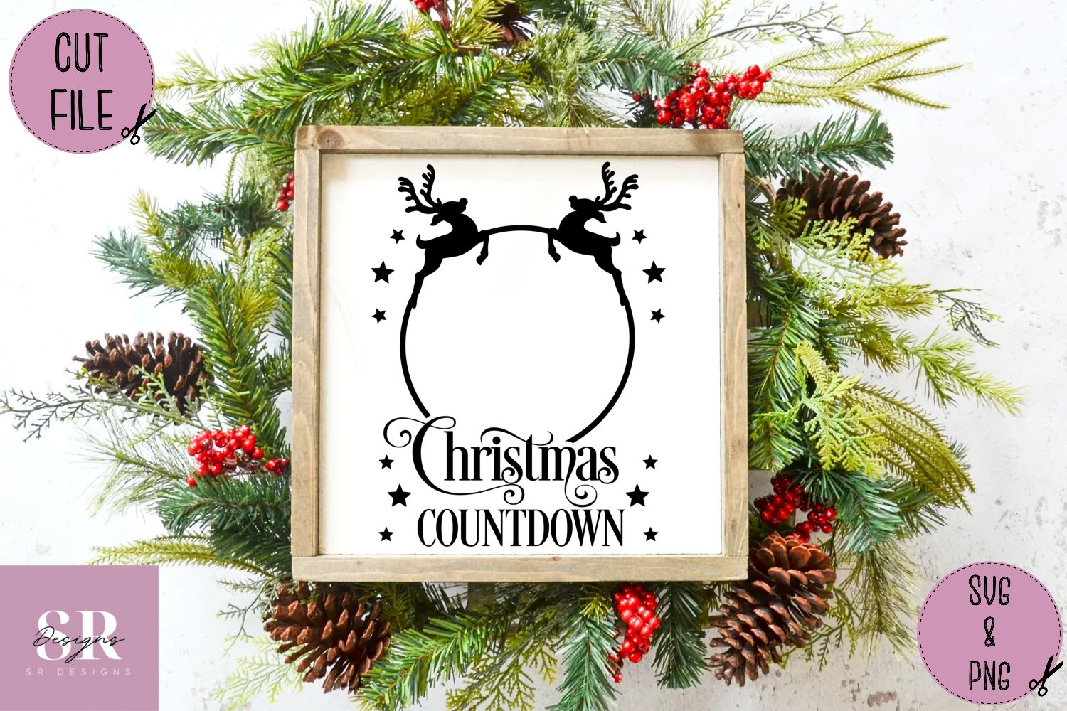 SVG: Countdown to Christmas Svg. Christmas Svg. Desire - Etsy