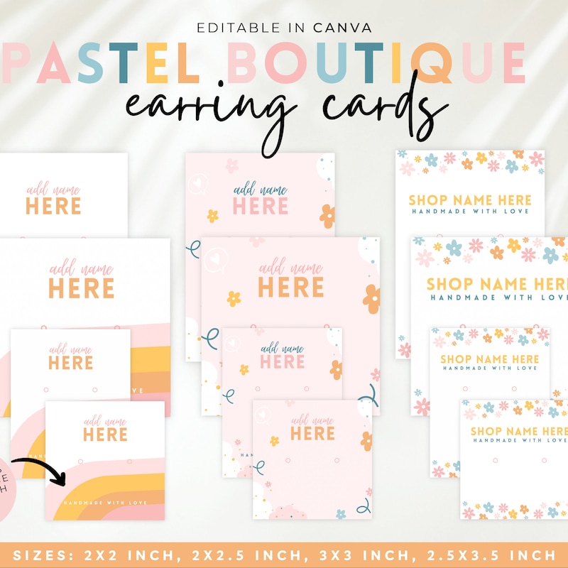 Earring Cards - Etsy