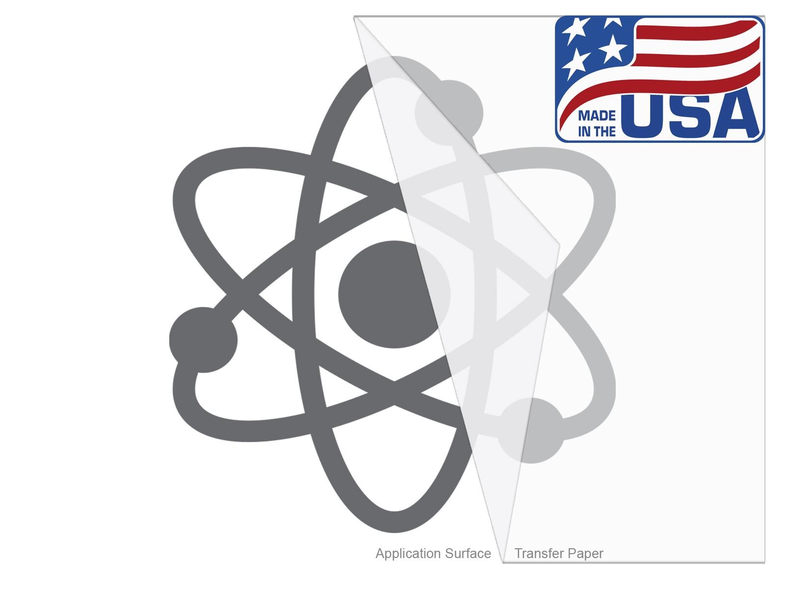 Atom Vinyl Decal: Science, Physics, Chemistry Car Sticker - Etsy