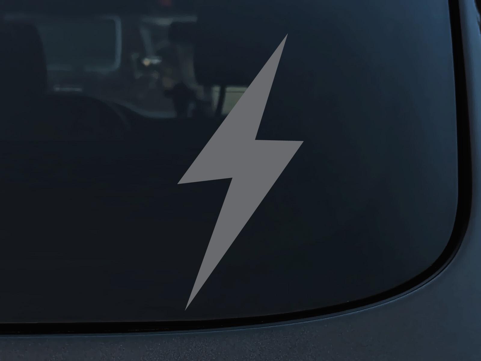 Lightning Bolt Electric Flash High Voltage Racing Symbol Vinyl Decal ...