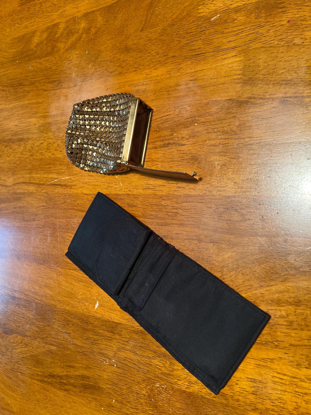 1950’s Gold Mesh Cigarette Case and Wallet - Etsy