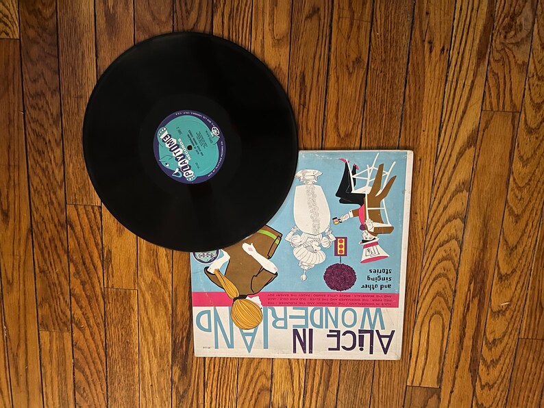 Alice in Wonderland Vinyl Record - Etsy