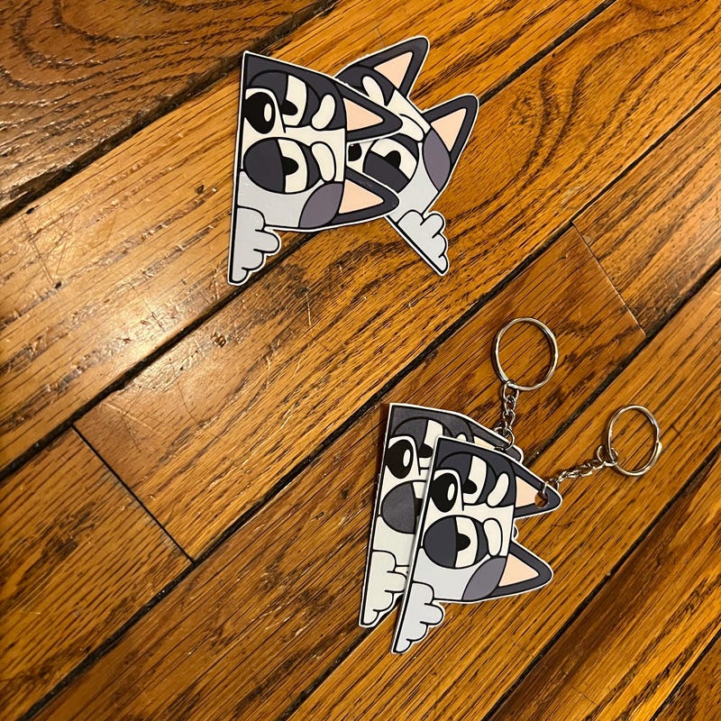 Muffins Keychain - Etsy