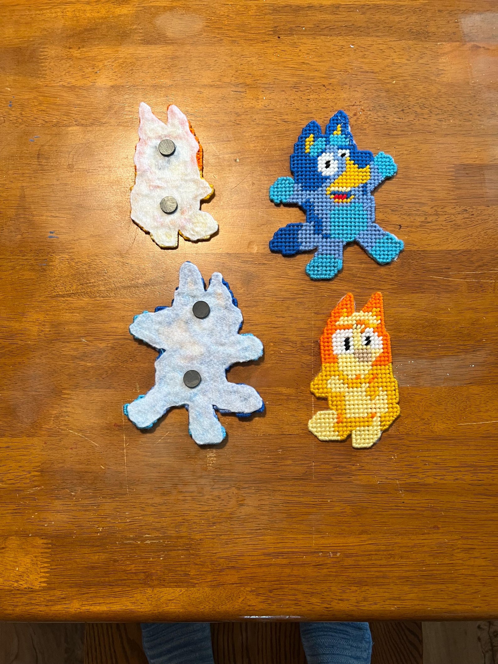 Bluey Magnet / Coaster Set - Etsy