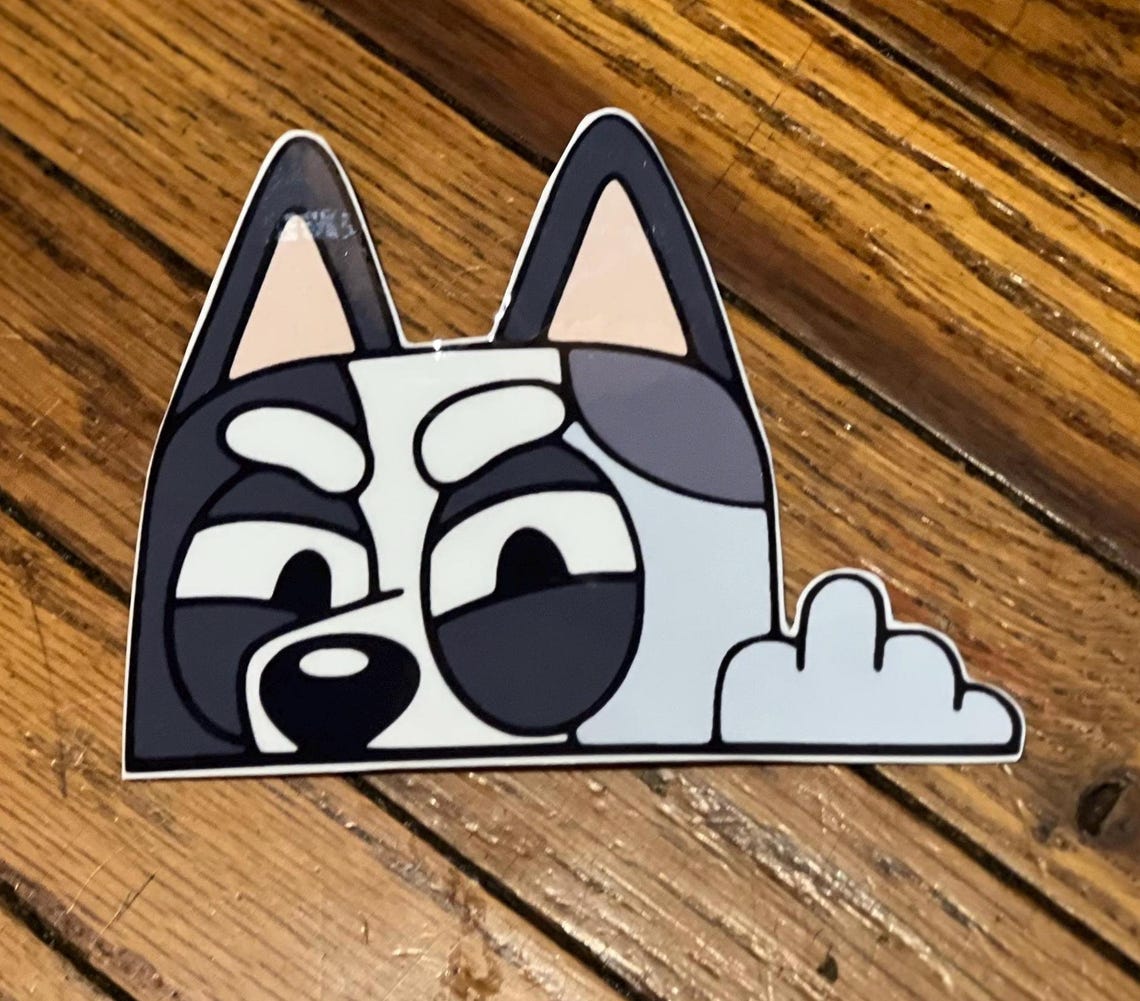 Flippin Muffin Sticker - Medium Sticker Only - Etsy
