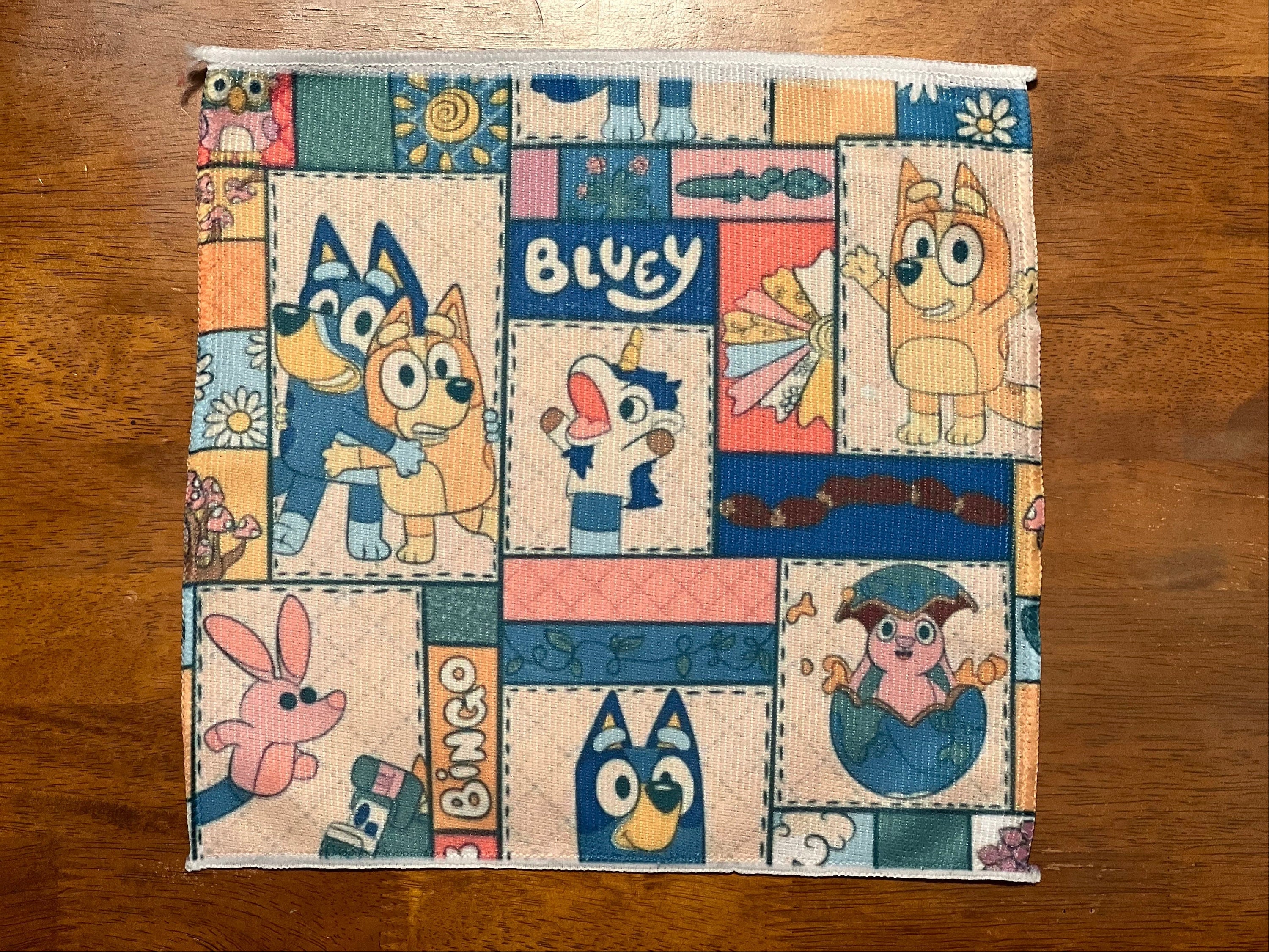 Bluey Wash Cloth Set - Etsy