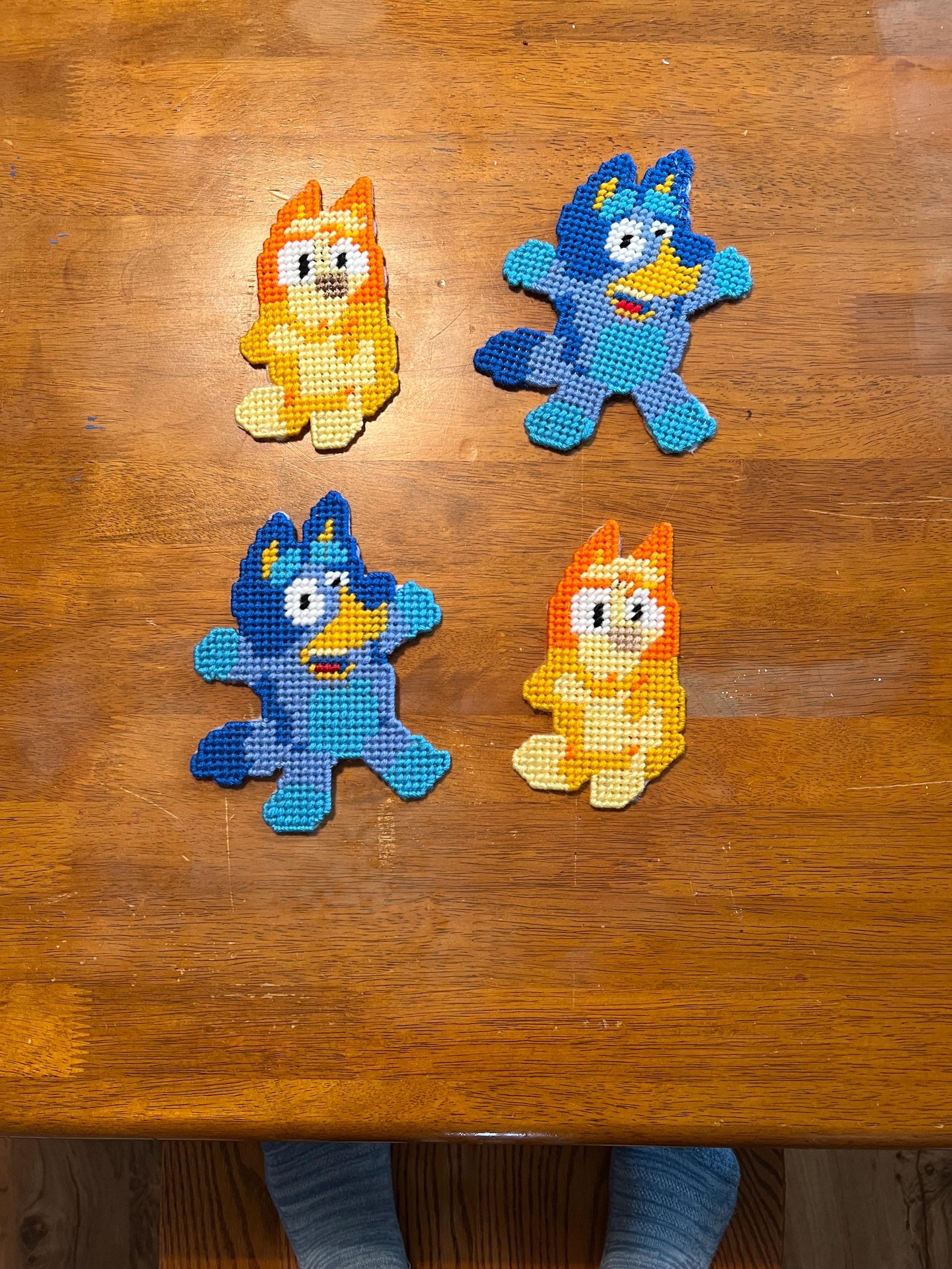 Bluey Magnet / Coaster Set - Etsy