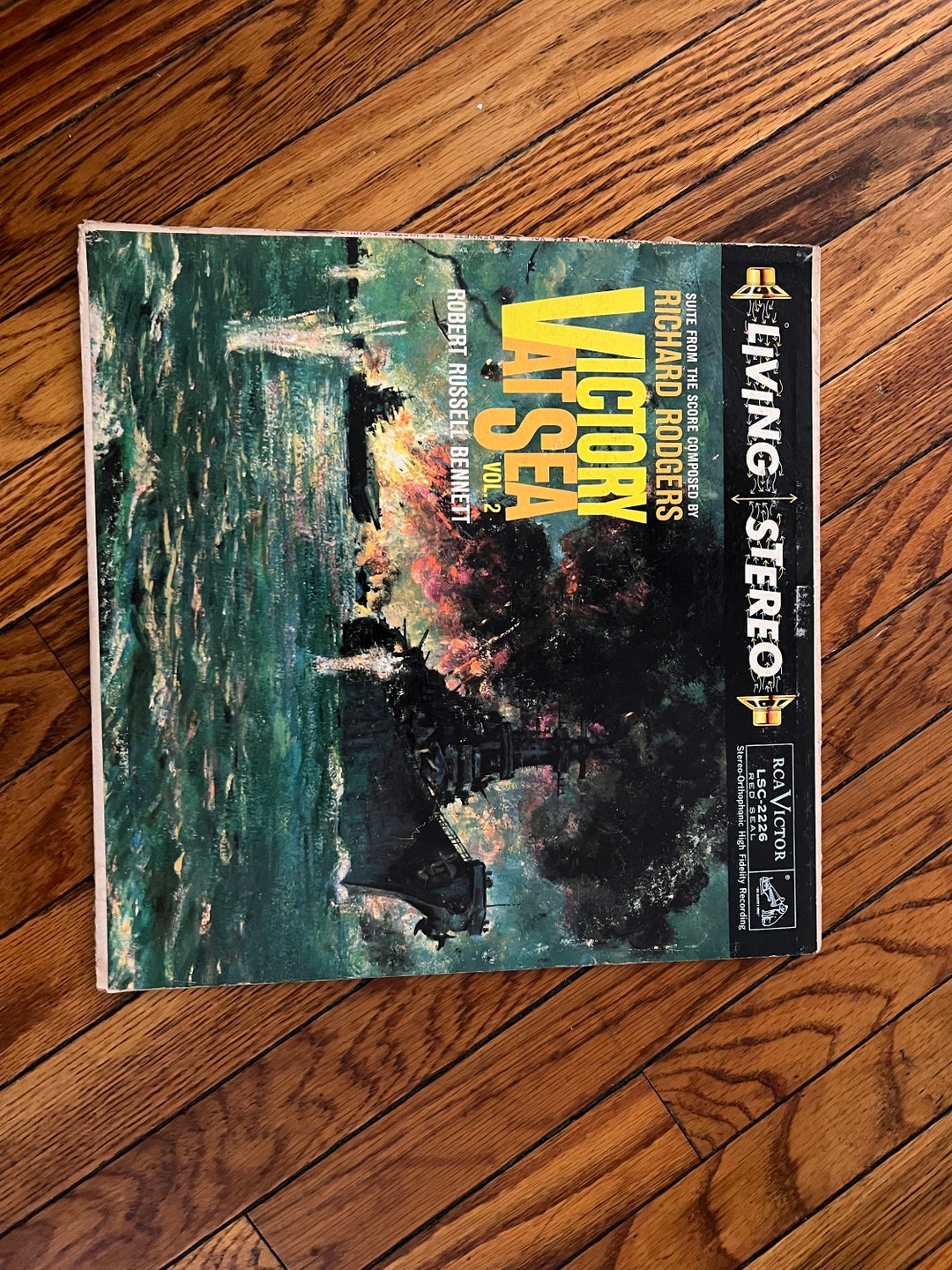 Richard Rodgers Victory at Sea Vol. 2 Vintage Vinyl Album - Etsy