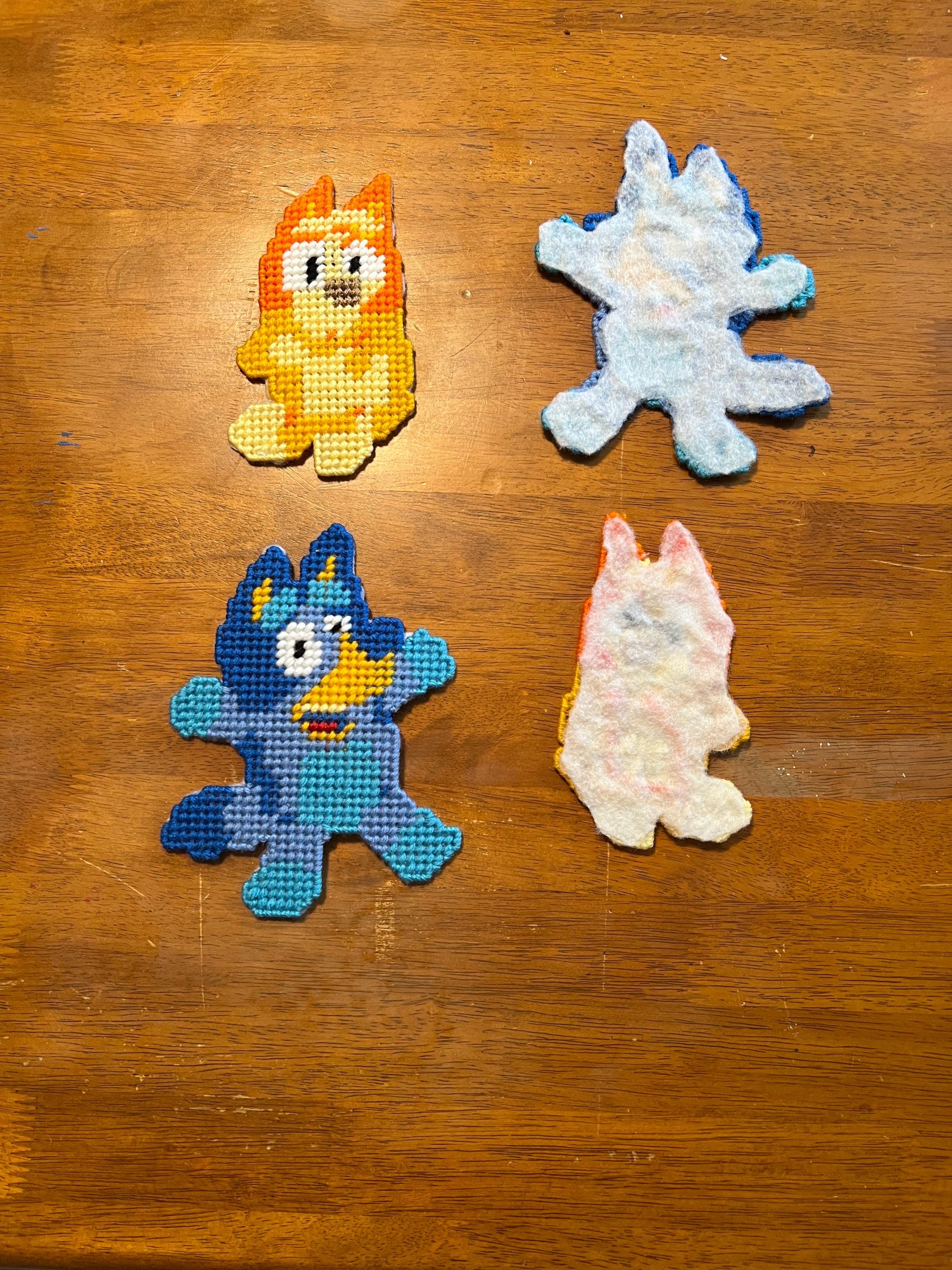 Bluey Magnet / Coaster Set - Etsy