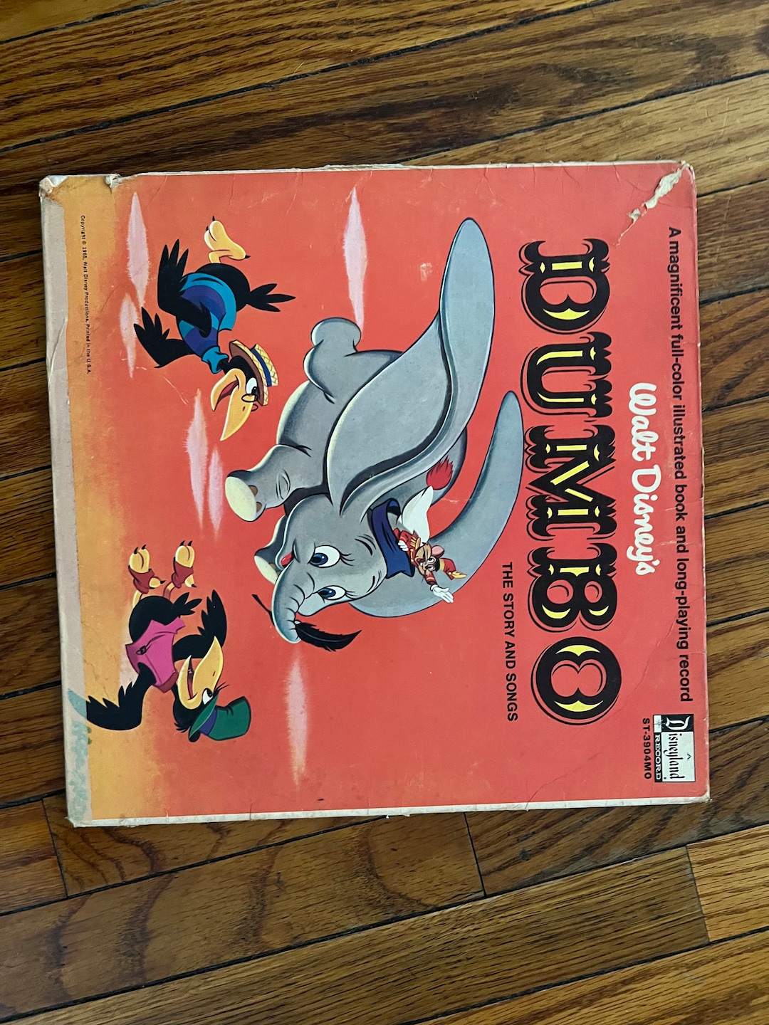 Walt Disneys Dumbo Vintage Vinyl Album With Book. - Etsy