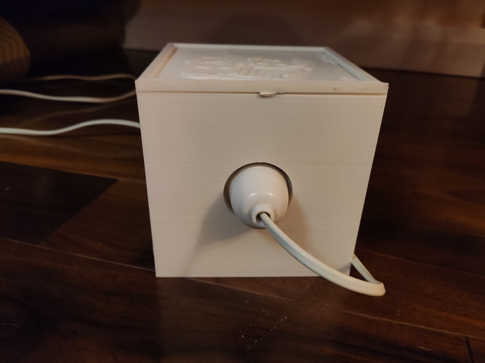 3D Printed Personalized Lithophane Photobox With 4 Different Pictures ...