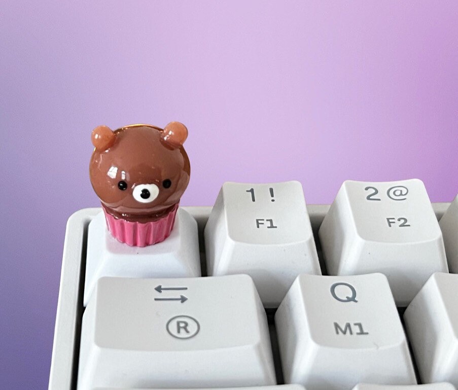Animal Cupcake Keycaps - Etsy