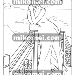 15-pack Sexy Cosplay Anime Girl Coloring Pages - Etsy